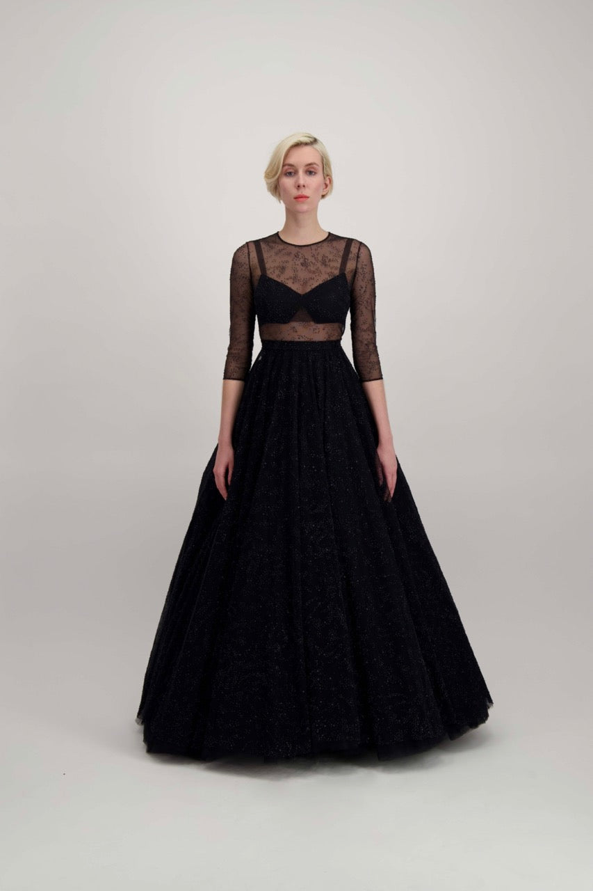 Robe "Black Lady" – SADEONE Couture